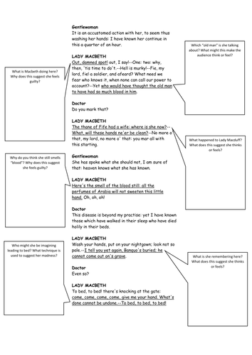 KS3 or KS4 Shakespeare's Macbeth based on the NEW GCSE English ...