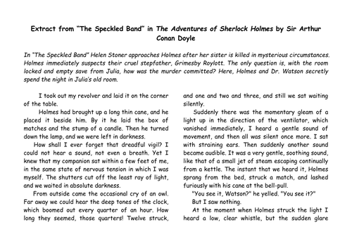 KS3 or KS4 Crime Fiction narrative writing unit of work | Teaching ...