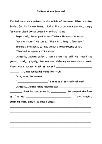 KS2 or KS3 Adventure Stories narrative writing unit of work | Teaching ...