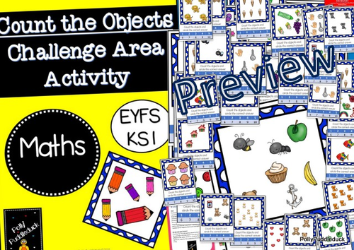 Count the Objects Challenge Activity Pack (EYFS/KS1) | Teaching Resources
