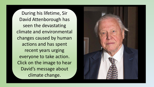 David Attenborough Presentation | Teaching Resources