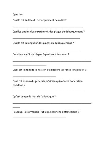 La Normandie - French for A2 - region study | Teaching Resources