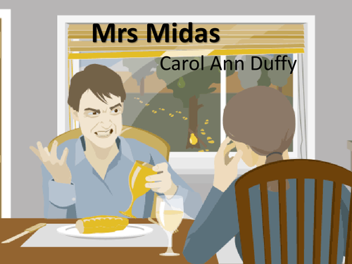SQA National 5 English and Higher Literature Poetry - 'Mrs. Midas' by ...