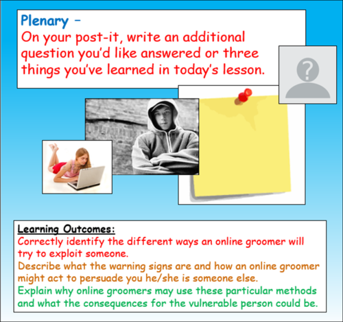 Online Grooming - Online Safety PSHE | Teaching Resources