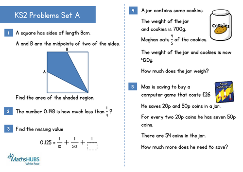 KS2 Reasoning and Problem Solving Questions - 25th April 2016 ...