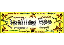 Spelling Bee Themed Pack | Teaching Resources