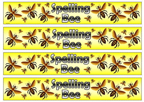 Spelling Bee Themed Pack | Teaching Resources