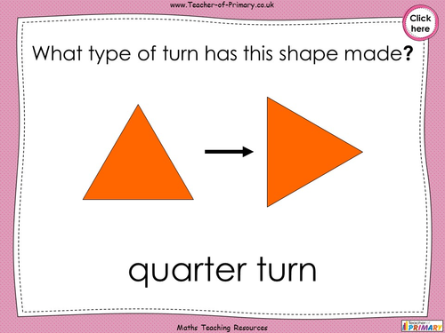 Turns - Year 1 | Teaching Resources
