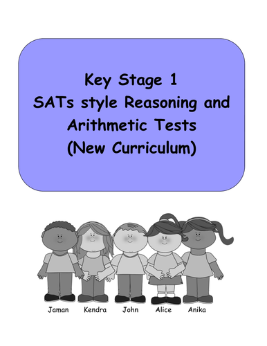 KS1, Year 2, SATs style Reasoning and Arithmetic combined pack (New ...