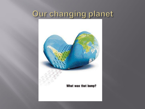 Photo analysis of our changing planet | Teaching Resources