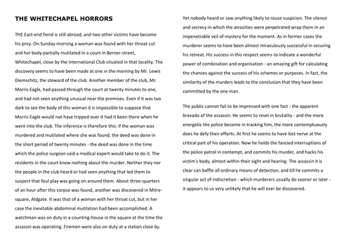 Gothic Literature Unit | Teaching Resources