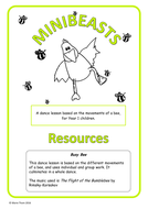 Minibeasts (Bee) - dance lesson, Y1 | Teaching Resources