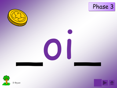 Phase 3: 'oi' sound [as in boil, avoid]: table/group cards, activities ...