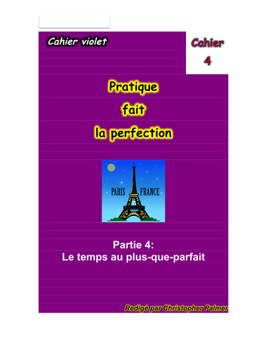 French: Stage 4: The pluperfect tense by KRIS240680 - Teaching ...