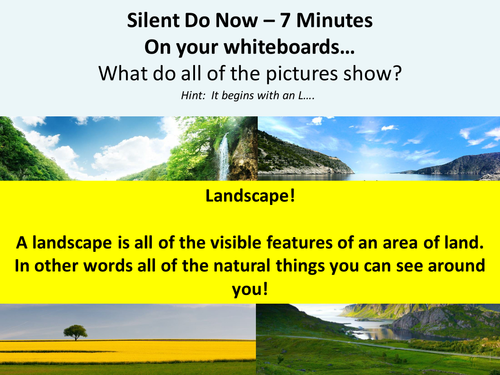 Geographical Landscapes | Teaching Resources
