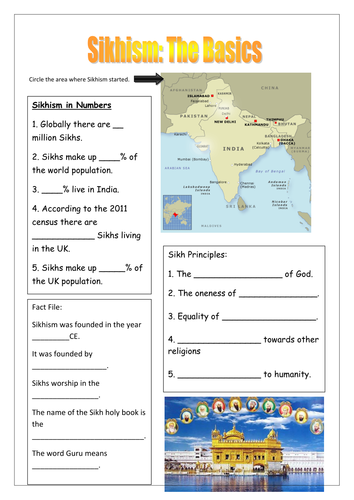 Y7 Sikhism Scheme of Work | Teaching Resources