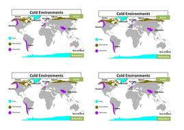 Lesson 1 - Where are the cold places and what are they like? (As cold ...