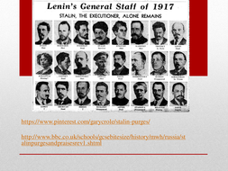 Stalin Show Trial and Terror- Role of NKVD leaders | Teaching Resources