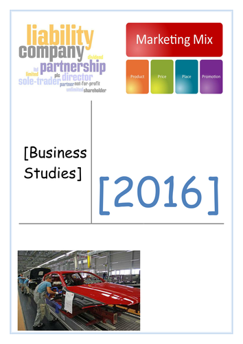 GCSE Business Studies Revision Guide - Building a Business | Teaching ...