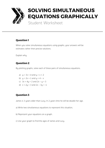 Rearranging Equations, Graphs & Simultaneous Equations - Complete Unit ...