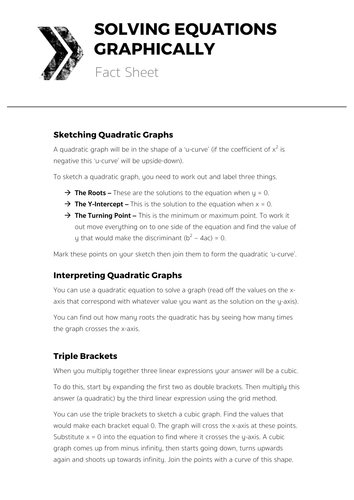 Rearranging Equations, Graphs & Simultaneous Equations - Complete Unit ...