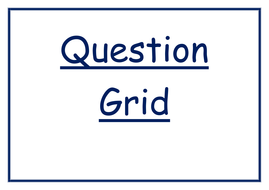 Question grid | Teaching Resources