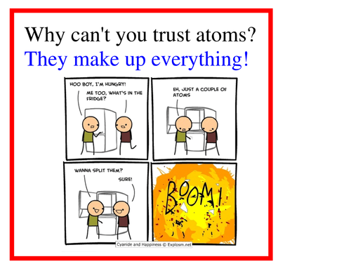 SCIENCE DISPLAY - Science jokes by simoninpng - Teaching Resources - TES