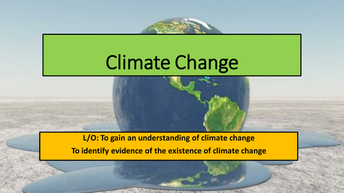 Climate change - Unit of Work | Teaching Resources