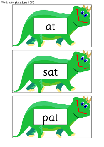Phonics-Letters and Sounds, Phase 2 Letter sets 1 and 2 Resource Pack ...