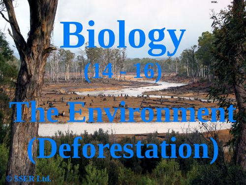 Bio7.14 Environment - Deforestation | Teaching Resources