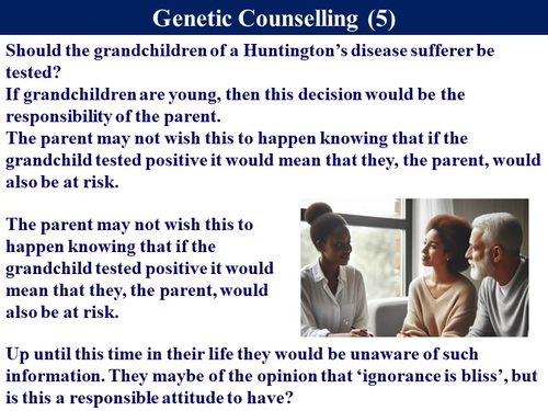 Bio6.8 Human Inheritance - Genetic Disorders | Teaching Resources