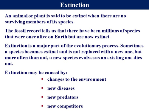 Bio6 13 Speciation And Fossil Record Teaching Resources