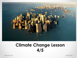 Climate Change GCSE Geography | Teaching Resources