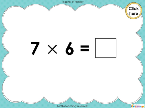 Multiply by Six | Teaching Resources