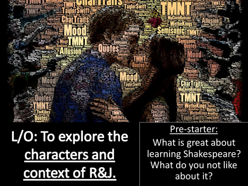 Shakespeare's 'Romeo and Juliet' FULL 8 week SOW ready-to-teach lessons ...