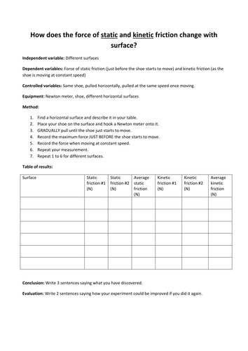 Measuring forces KS2 | Teaching Resources