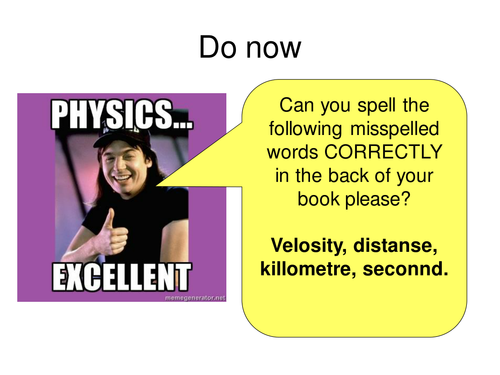 Speed - Calculating and measuring speed for KS2 or Year 7 | Teaching ...