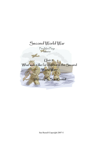 Second World War Guided Reading Scripts | Teaching Resources