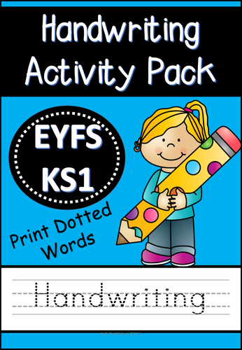 Handwriting Bundle (Printed Font) | Teaching Resources