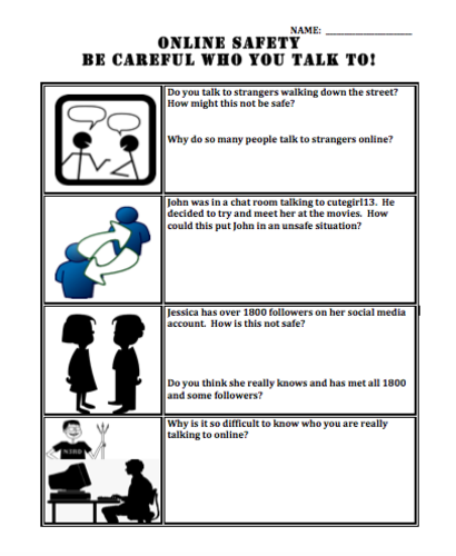 Online Safety, Digital Citizenship, Cyber Bullying and Surfing Safe ...