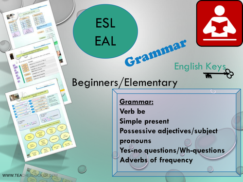 ESL/EAL Grammar recap for beginners - Grammar Unit1/Lesson5 (Lesson ...