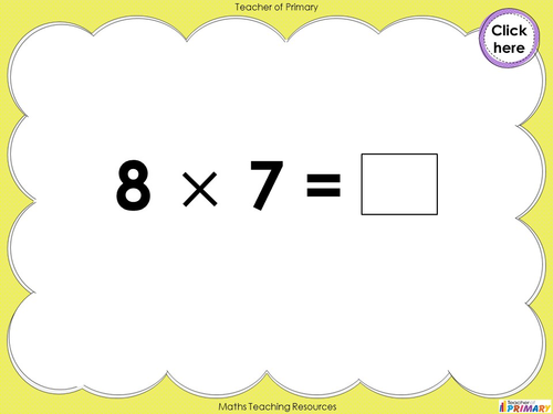 Multiply by Seven | Teaching Resources