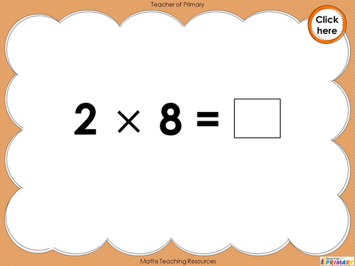 Multiply by Eight | Teaching Resources