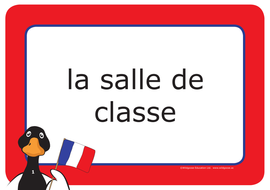 French School Labels | Teaching Resources