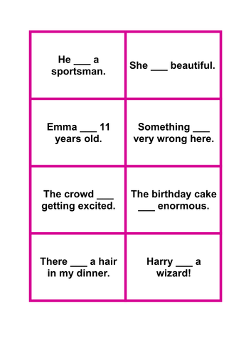 Grammar Quiz Quiz Trade cards | Teaching Resources