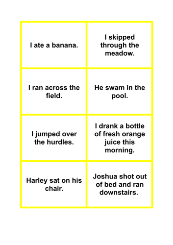 Grammar Quiz Quiz Trade cards | Teaching Resources