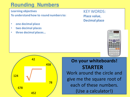 Rounding Decimal Numbers | Teaching Resources