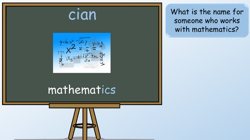 cian suffix | Teaching Resources