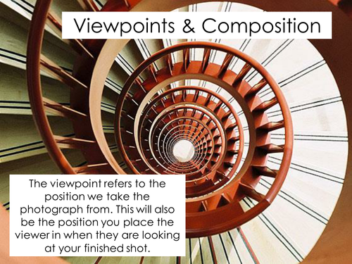 Viewpoints & Composition - Photography - PowerPoints | Teaching Resources
