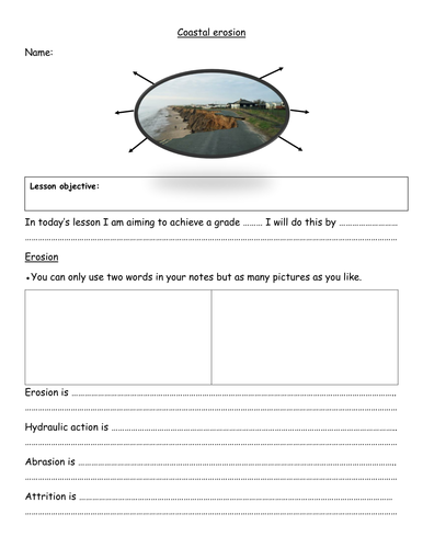 Coastal erosion | Teaching Resources